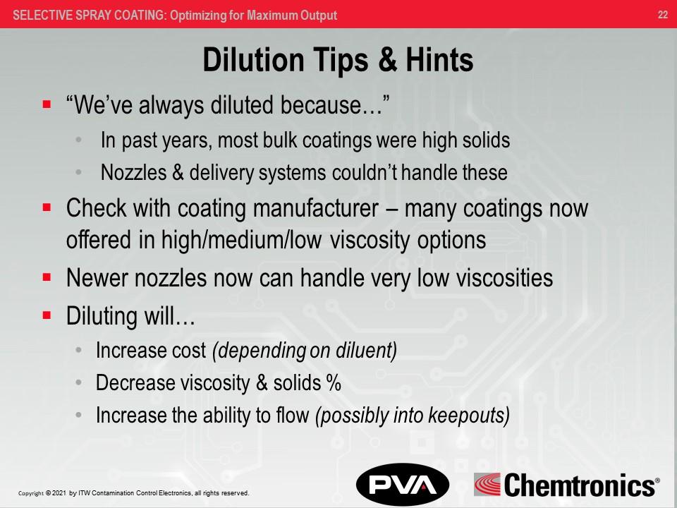 Webinar: Optimizing Selective Spray Conformal Coating for Maximum ...
