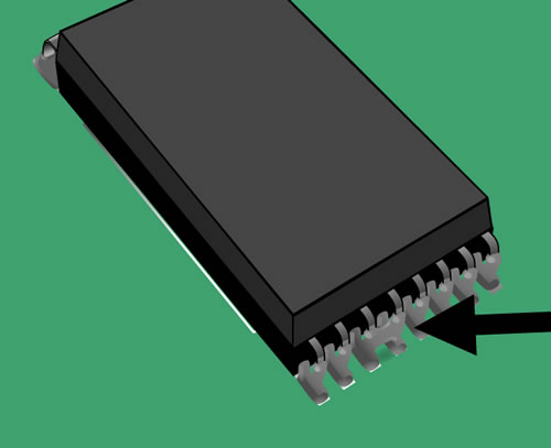 HOW-TO: Remove Solder Bridging from J-Leads & Gull Wing Leads